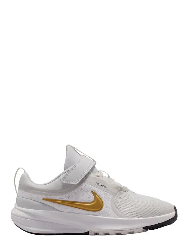 Nike Star Runner 5 Sneakers - Platinum Tint/black/metallic Gold