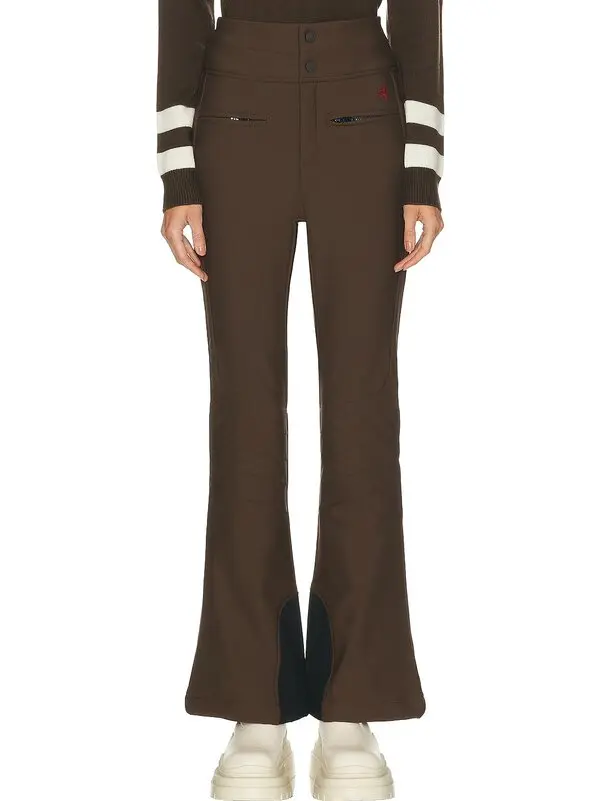 Perfect Moment Aurora High-waist Flare Ski Pant - Chocolate