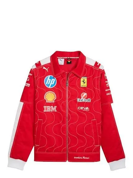 PUMA Scuderia Ferrari Team Special Edition Monza Jacket - Red (2025)