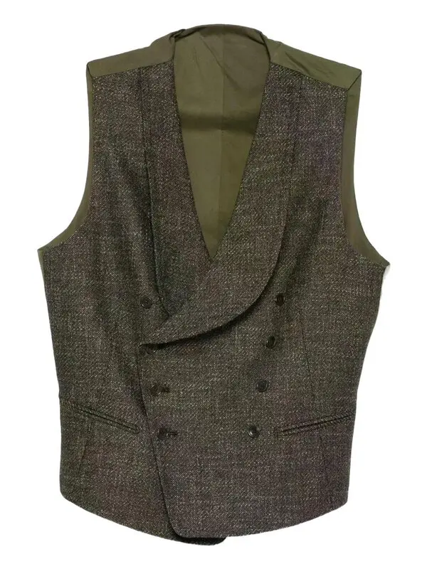 Tagliatore Ben Waistcoat - Green