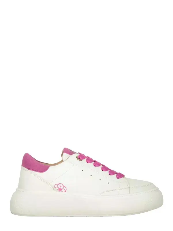 ACBC Flower Detailed Sneakers - White