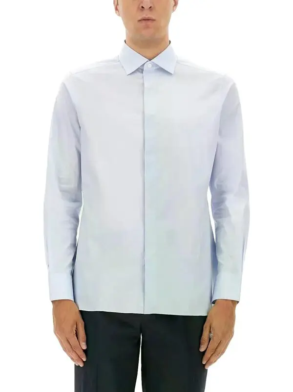 Zegna Buttoned Shirt - Blue