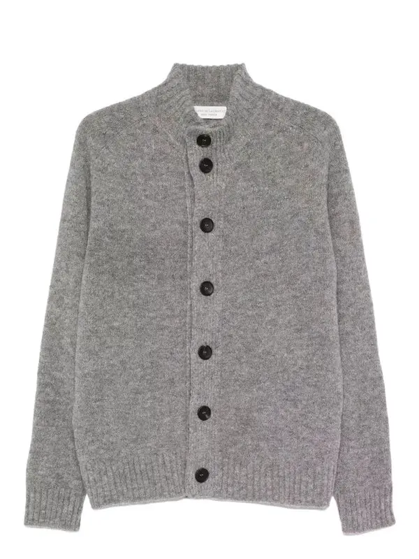 FILIPPO DE LAURENTIIS Buttoned Wool Cardigan - Grey
