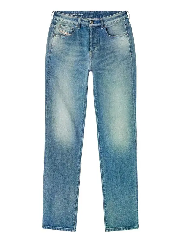 DIESEL® 1989 D-mine Buttoned Jeans - Blue