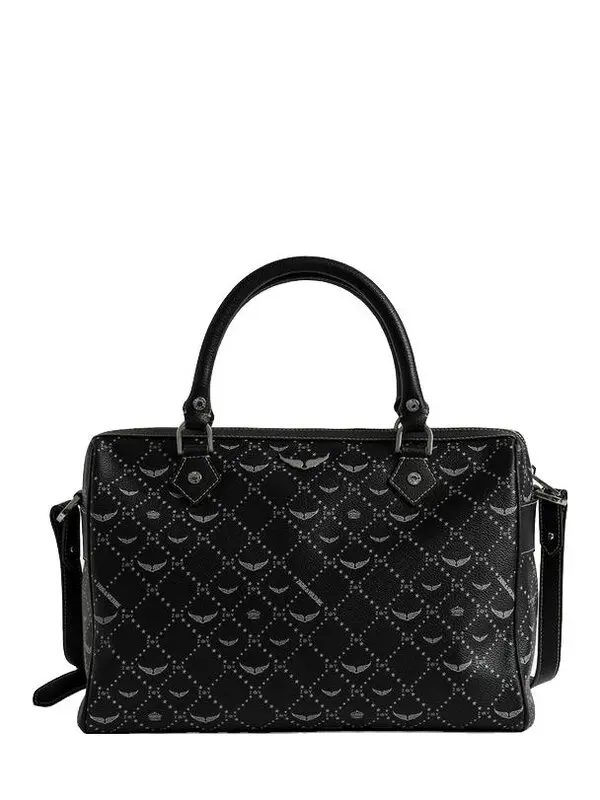 Zadig&Voltaire Sunny Medium Monogram Bag - Black