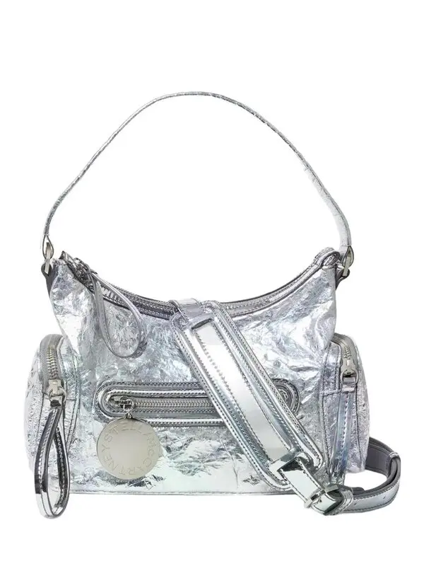 Stella McCartney Dartmoor Zip Pocket Tote Bag - Silver