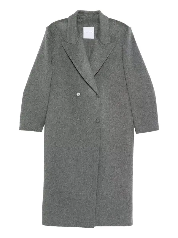 ISABELLE BLANCHE Double-breasted Coat - Grey