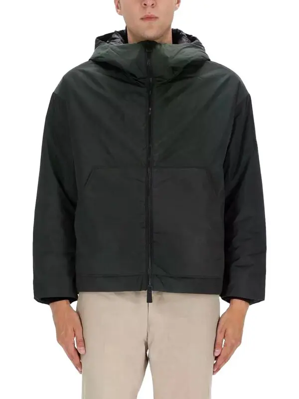 Premiata Hooded Zip-front Jacket - Green