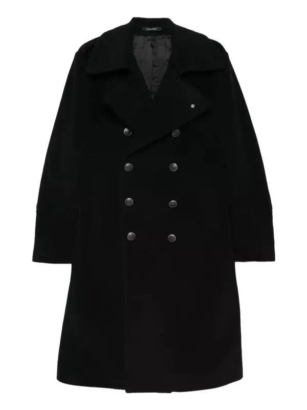Tagliatore Double-breasted Coat - Black