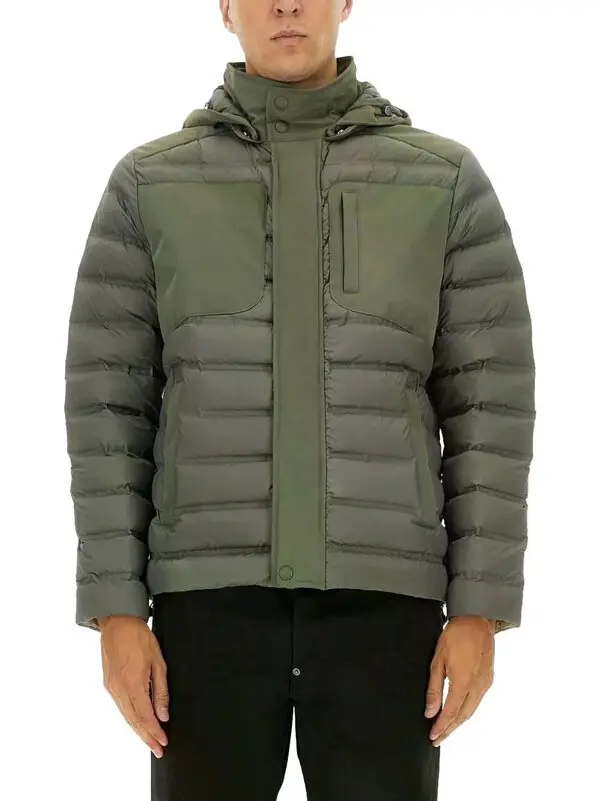 COLMAR Padded Hooded Jacket - Green