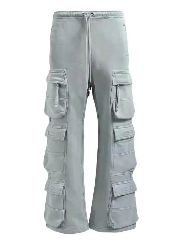 BREATH Fade Cargo Track Pants - Grey