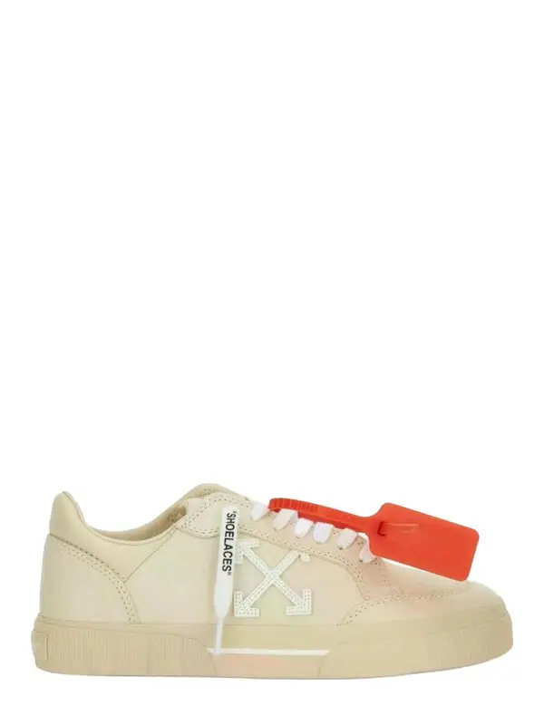 Off-White Arrows Leather Sneakers - Neutrals