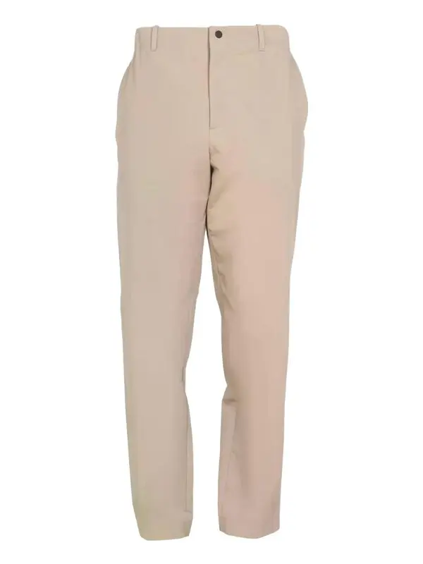 MONOBI Poplin Trousers - Neutrals