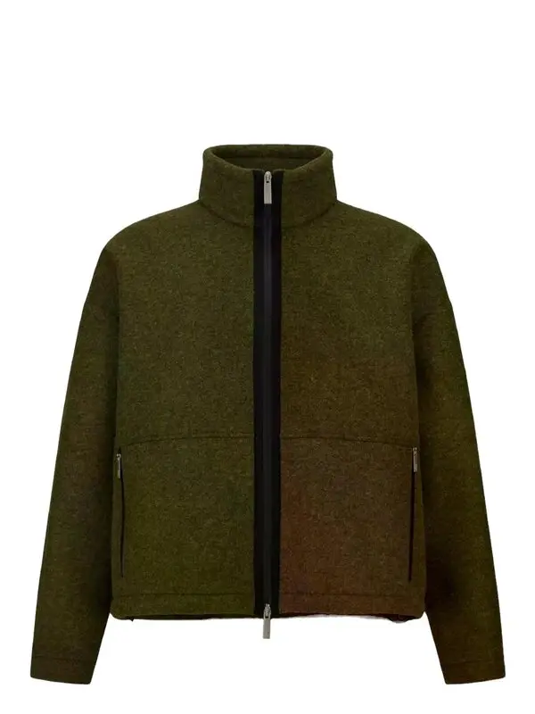 Herno High-neck Zip-front Jacket - Green