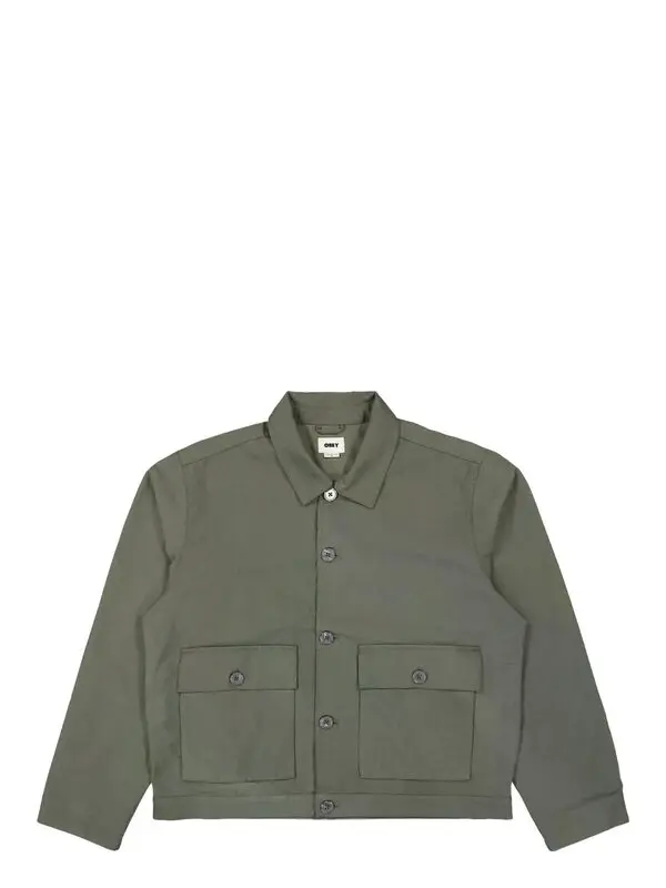 Obey Front-pocket Jacket - Green