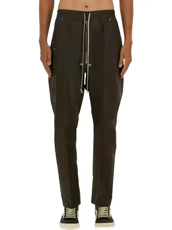 Rick Owens Drawstring Pocket Trousers - Brown