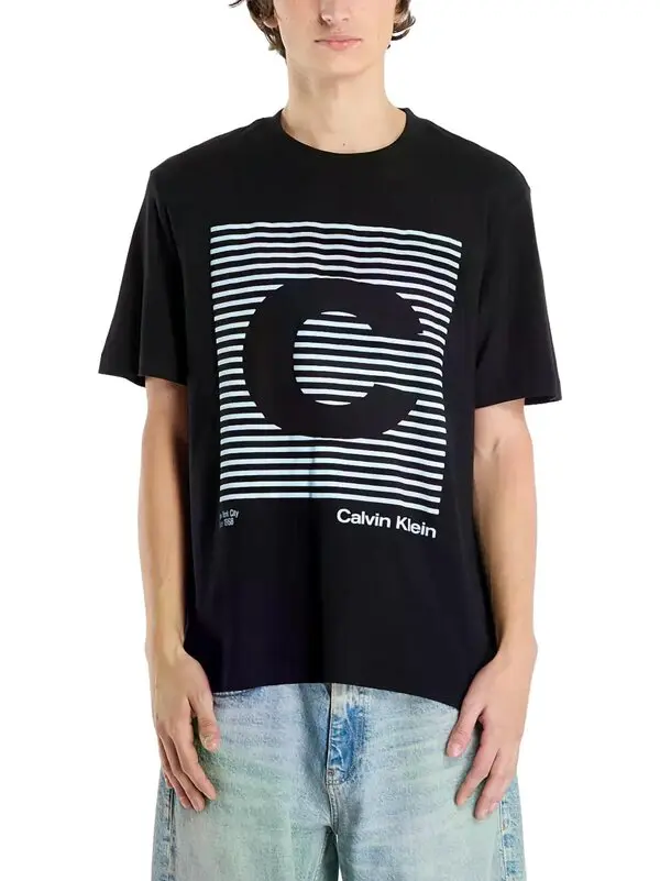 Calvin Klein Graphic-print T-shirt - Black