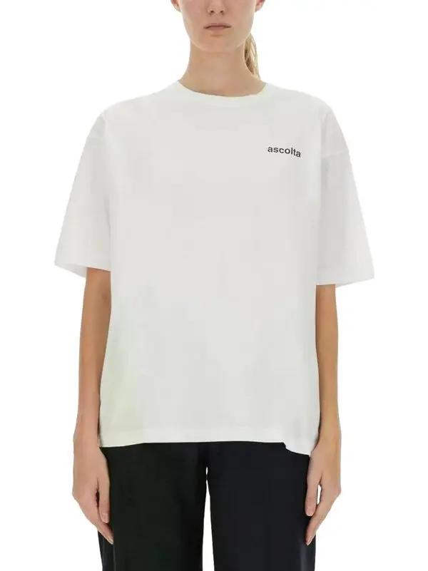 Aspesi Short-sleeve Crew-neck T-shirt - White