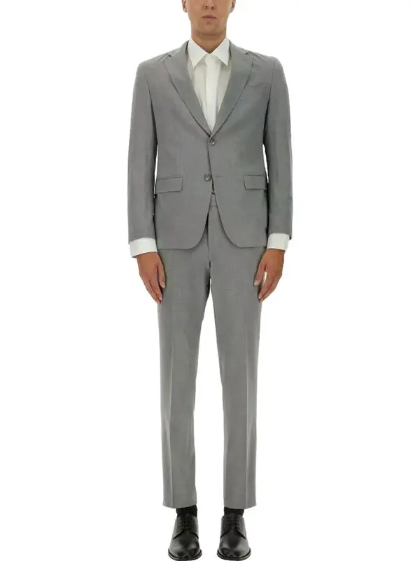 BOSS Buttoned Suit - Grey