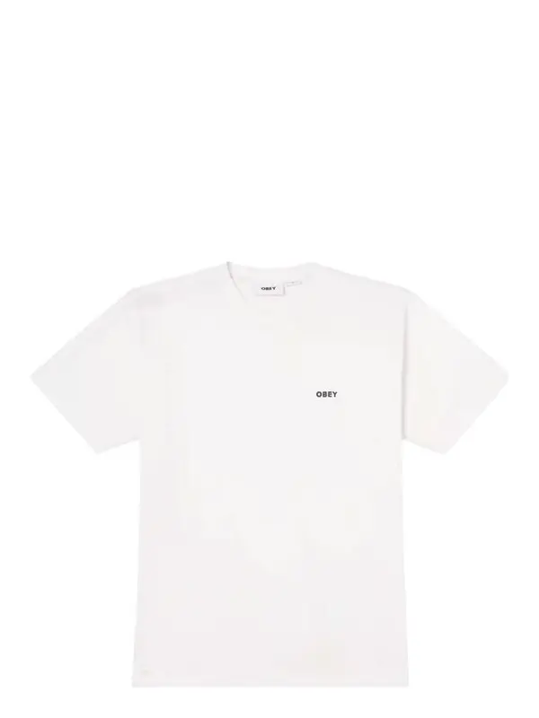 Obey Logo-print T-shirt - White