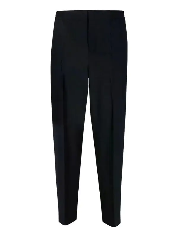 Armani Exchange Buttoned Trousers - Blue