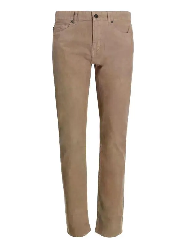 Hugo Boss Straight-leg Trousers - Neutrals
