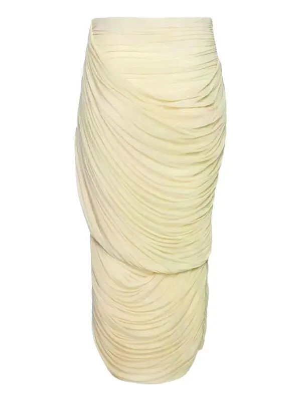 Magda Butrym Draped Skirt - Neutrals