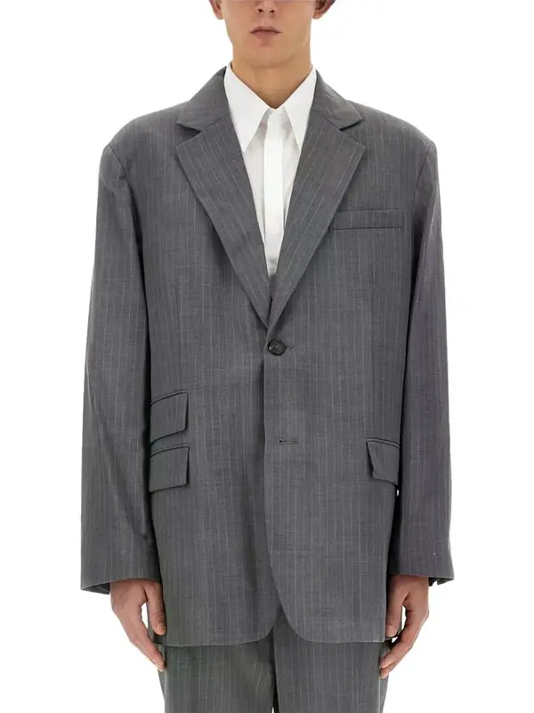 Helmut Lang Welt Pocket Blazer - Grey