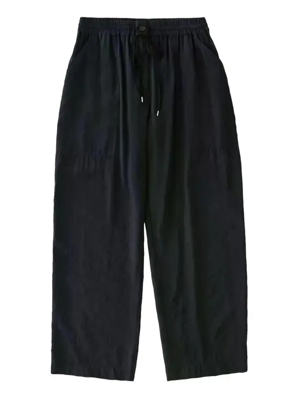 Studio Nicholson Drawstring Elasticated Trousers - Blue