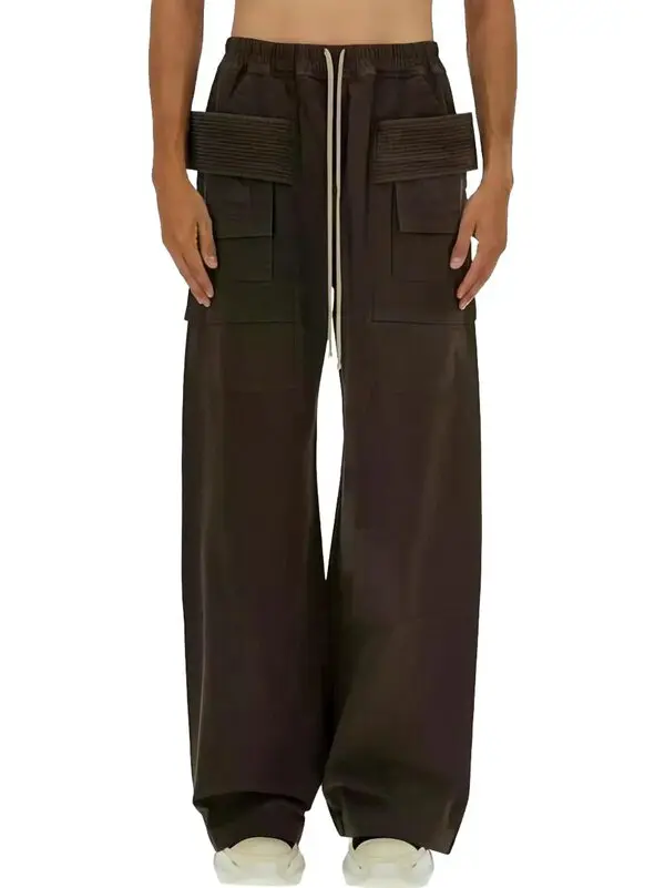 Rick Owens Pockets Cargo Pants - Brown