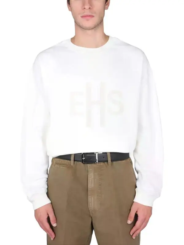 EAST HARBOUR SURPLUS Beatles 35 Crew-neck Sweatshirt - White
