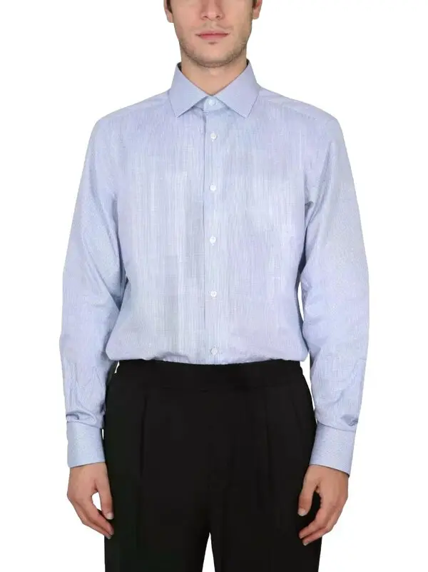 Zegna Buttoned Shirt - Blue