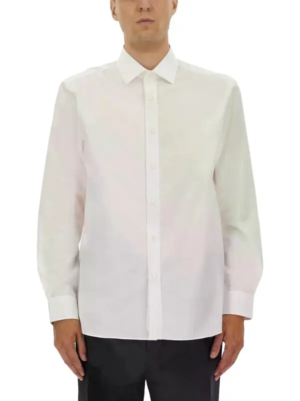 BOSS Buttoned Shirt - White