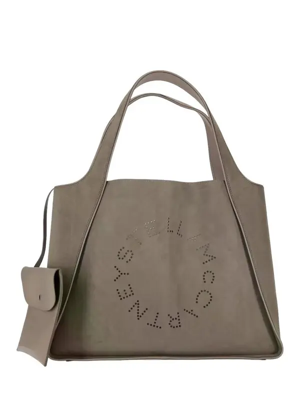 Stella McCartney Tote Bag With Detachable Pouch - Grey