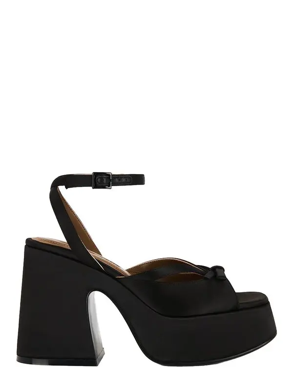 SHUSHU/TONG Platform Sandal - Black