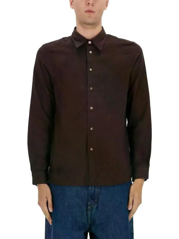 Paul Smith Buttoned-fastening Shirt - Brown