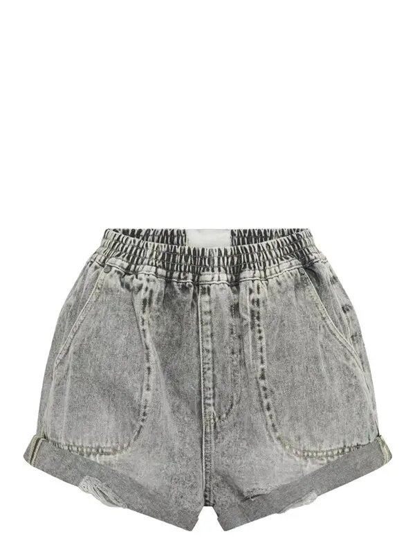 ONETEASPOON Hunters Denim Shorts - Grey
