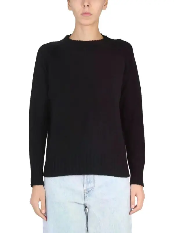 STEFANO MORTARI Crew-neck Sweater - Black