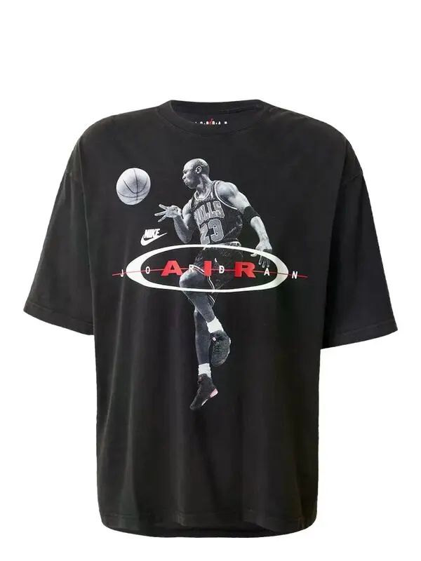 JORDAN Graphic-print T-shirt - Black
