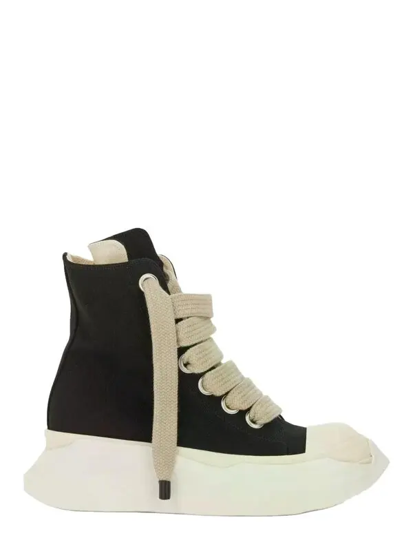 Rick Owens Lace-up High-top Sneakers - Black