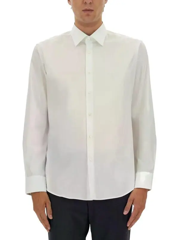 BOSS Buttoned Shirt - White
