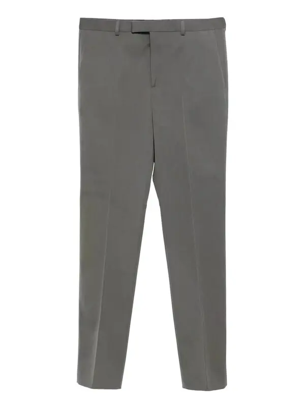 Gucci Concealed-fastening Trousers - Grey