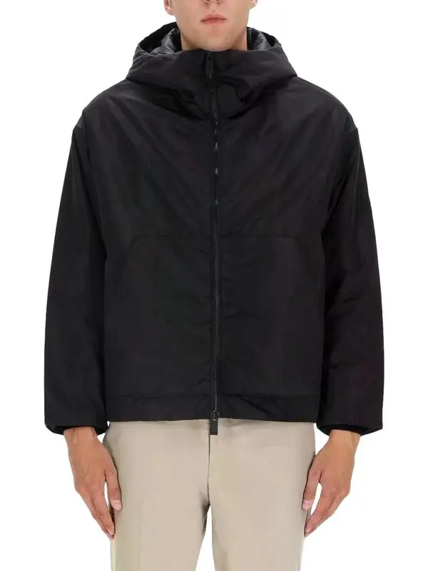 Premiata Hooded Zip Jacket - Black