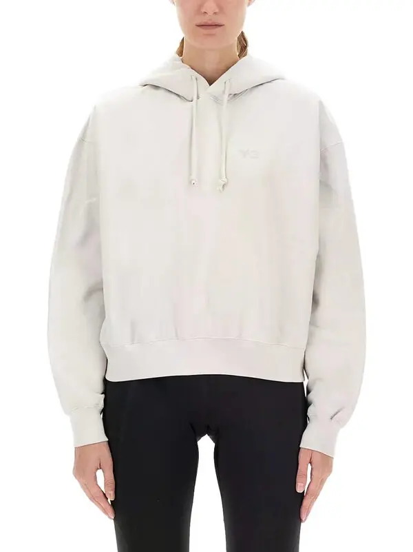 Y3 Hooded Knitwear - Neutrals