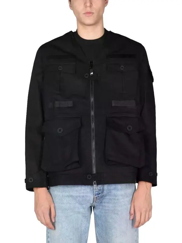 ARKAIR Zip Pocket Shirt - Black