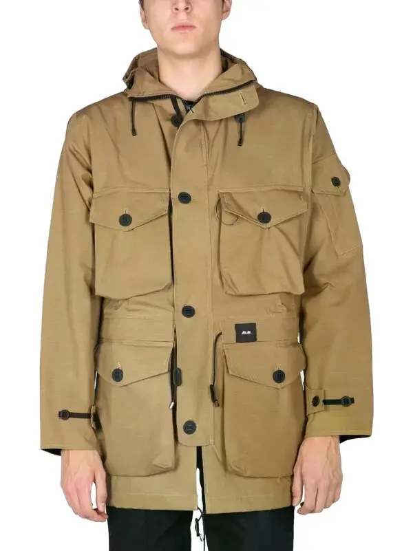 ARKAIR Multi-pocket Lightweight Jacket - Brown