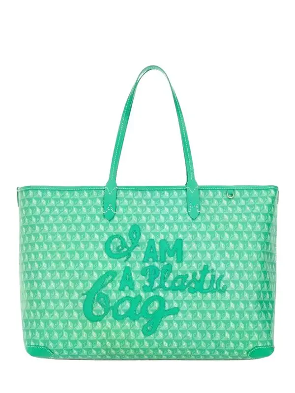 ANYA HINDMARCH I Am A Plastic Bag Tote - Green