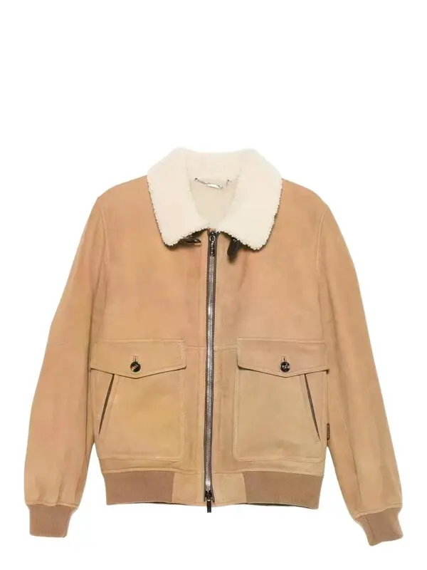 MOORER Fiano Jacket - Brown