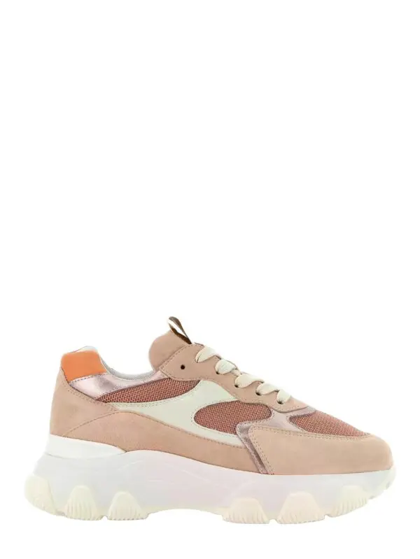 Hogan Hyperactive Lace-up Sneakers - Pink