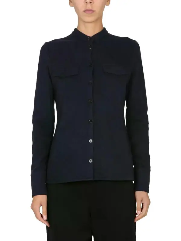 JIL SANDER Front-pocket Shirt - Blue